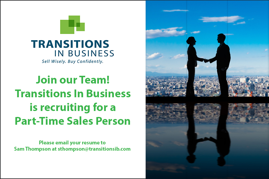 Part-Time Sales Position | Transitions In Business